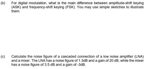A For A Given Signal