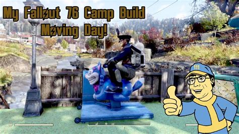My Fallout 76 C A M P Build Moving Day YouTube