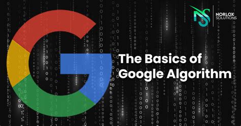 The Basics Of Google Algorithm In