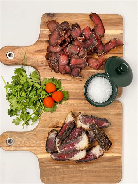 Protein Snack Diet Tasty Beef Biltong Spiced Dried Beef