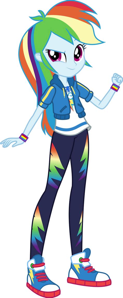 Mlp Eqg Vector Rainbow Dash Posing 2 By Twilirity On Deviantart