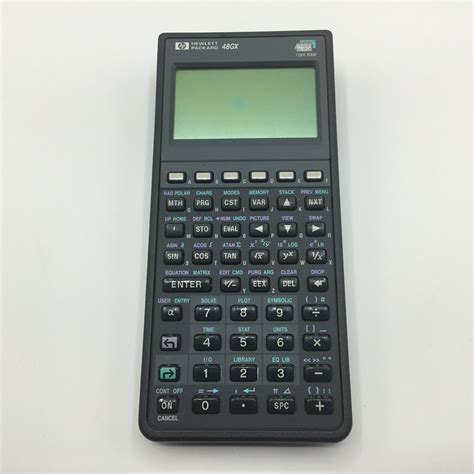 Hp 48gx 128kb Rpn Programmable Expandable Graphing Scientific Calculator 88698004258 Ebay