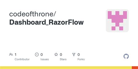 Github Codeofthronedashboardrazorflow