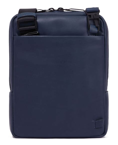PIQUADRO David Mini Tablet Crossbody Bag S Blue Modeherz