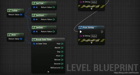 【ue4蓝图】获取当前系统时间蓝图怎么获取时间帧 Csdn博客