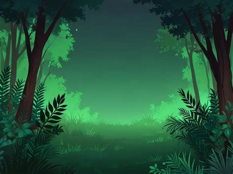 Premium Photo Forest Gradient Background