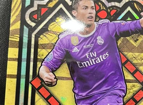 【长安代卖精品】2023 24 Topps Finest 欧战 皇马 皇家马德里 Cristiano Ronaldo 克里斯蒂亚诺罗纳尔多 C