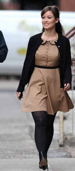 Red Lips Wont Quit Olivia Wilde In The Longest Week {style Icon}