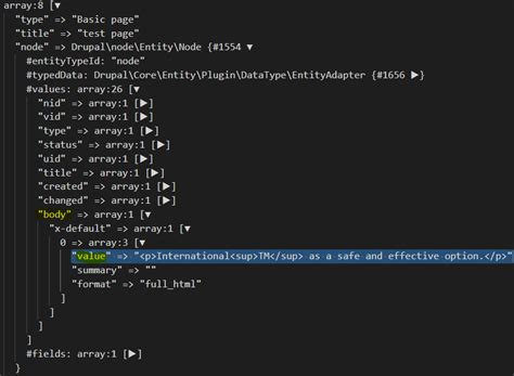 8 How To Get Value From Object In Twig Template File Drupal Answers