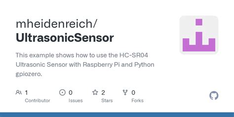 GitHub Mheidenreich UltrasonicSensor This Example Shows How To Use