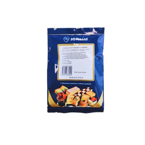 Orange Soft Pudding Powderpacx100gm 3g