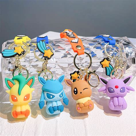 Pokemon Eevee Super Cute Keychain Linoos