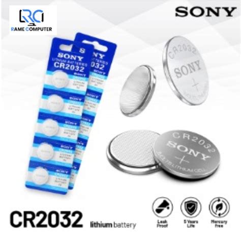 Jual Baterai Cmos Cr Sony Baterai Kancing Pcs Shopee Indonesia