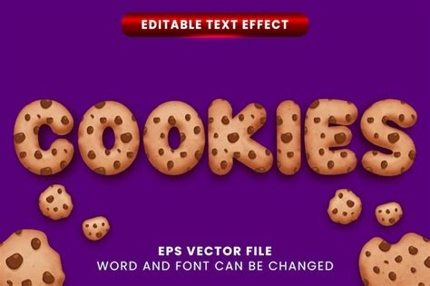 Cookie Effect Vectors And Illustrations For Free Download Freepik