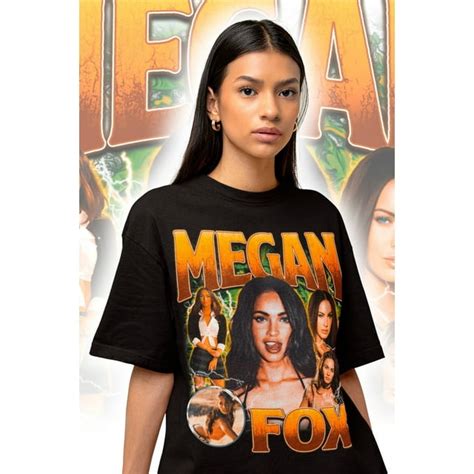 Megan Fox Retro 90s Shirt Megan Denise Fox Tee Megan Fox Homage