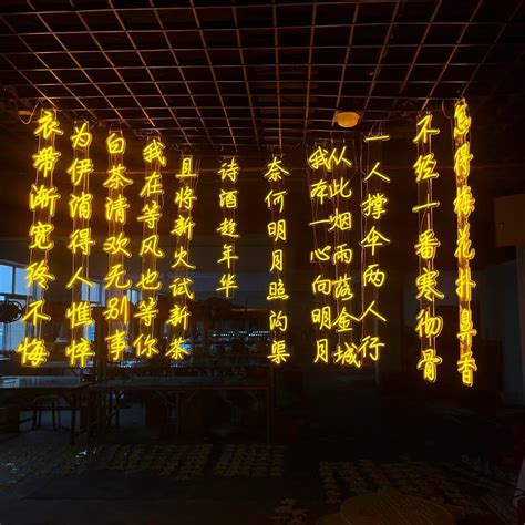 古诗词灯夜游景区商业街步行街灯光美陈创美达花灯灯饰画 站酷zcool