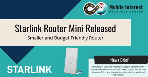 Starlink Releases The Router Mini Offering An Addon Mesh Router Option Starlink Releases The Router Mini Offering An Addon Mesh Router Option
