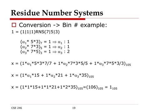 Ppt Cse 246 Computer Arithmetic Algorithms And Hardware Design