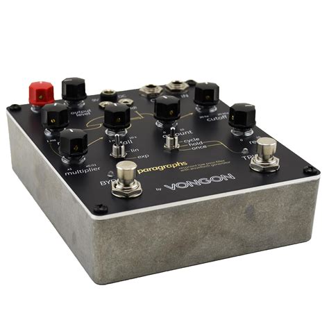 Vongon Paragraphs Resonant Low Pass Filter With Waveform Generator