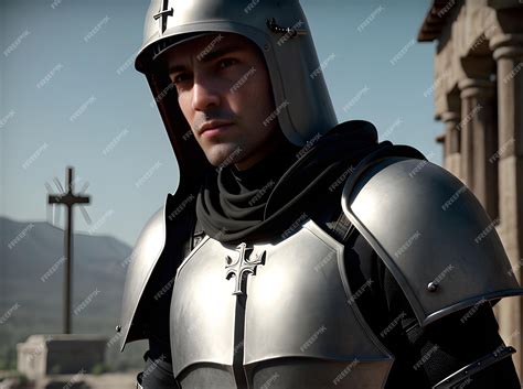 Premium Ai Image Crusader Detailed Cinematic A Maximum Experience