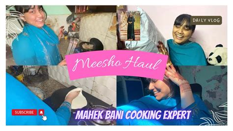 Meesho Haul🛍️cooking Day👩‍🍳maine Kya Kya Banaya Apni Friend Ke Ghar