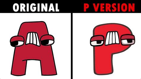 Alphabet Lore Original X P Version Alphabet Lore Compilation Youtube