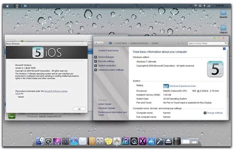 Transform Windows 7 In IOS With IOS Transformation Pack Stealth Settings