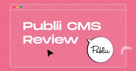 Publii Cms Review A Top Rated Free Headless Cms