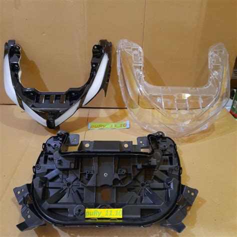 Jual BATOK MIKA REFLEKTOR LAMPU DEPAN NEW AEROX 2021 2022 ORI Shopee