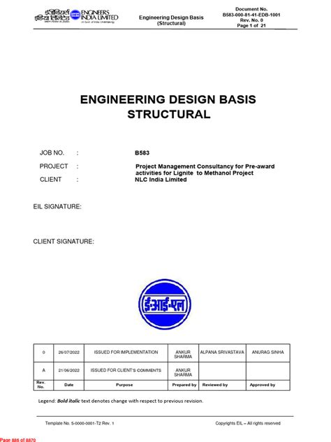 Structural Design Basis Pdf Concrete Screw