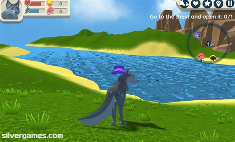 Симулятор Волка Играйте Онлайн на SilverGames