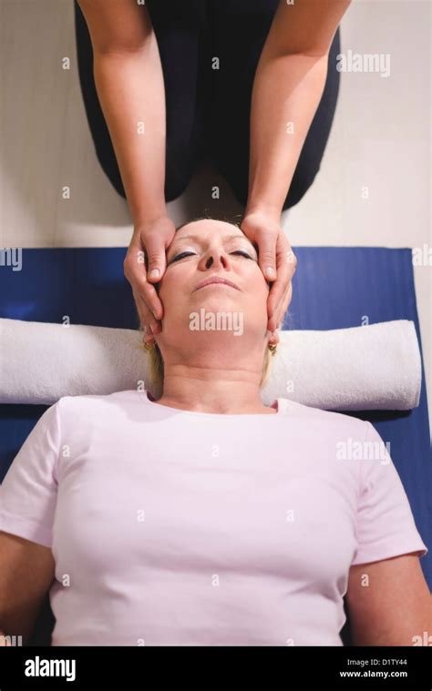 Alternative Traditional Medicine And Massage Young Spirit Healer Doing