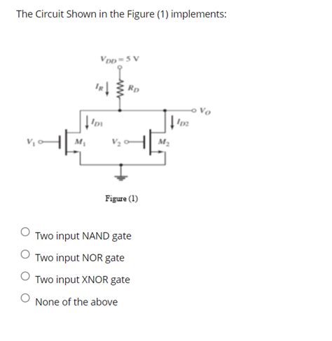 Solved The Circuit Shown In The Figure Implements Vpp Chegg