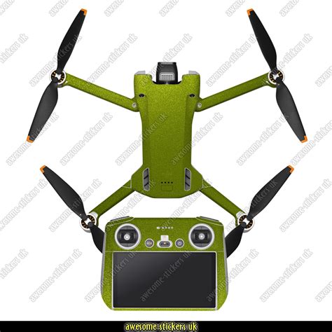 DJI Mini Pro Skins Metallic Green