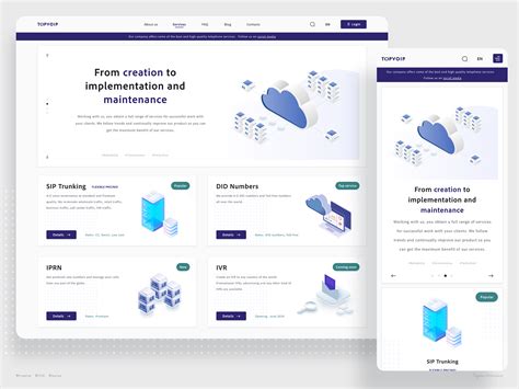 Web Design Desktop Mobile By Safiru Art On Dribbble