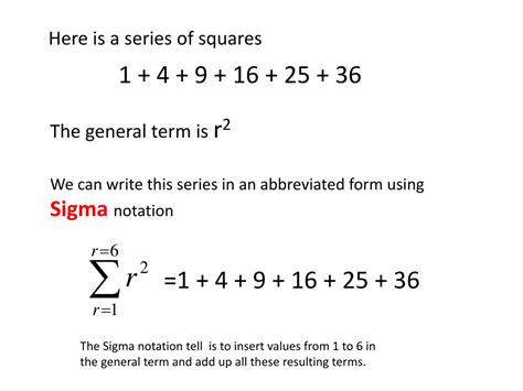 Ppt Sigma Notation Powerpoint Presentation Free Download Id 6453489