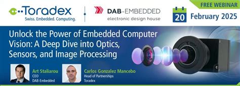 Unlock The Power Of Embedded Computer Vision Optics Sensors And Image Artsiom Staliarou