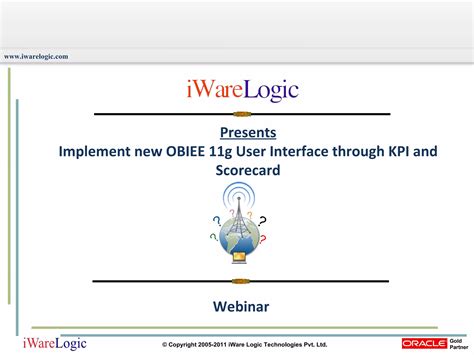 implement new obiee 11g user interface through kpi and scorecard ppt