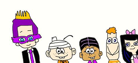 Brendan Lincoln Ronnie Anne Phineas Isabella By Simpsonsfanatic33