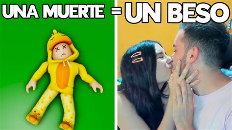 Melina Me BESA Cada Vez Que MUERO En Roblox YouTube