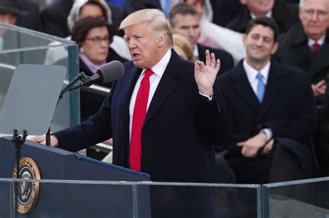 Donald Trump Is Sworn In As President Capping His Swift Ascent The