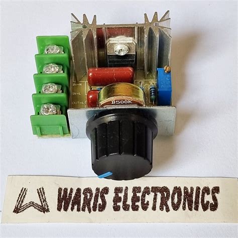 Ac 220v 2000w Dimmer Ac Dimer Circuit Kit Shopee Malaysia