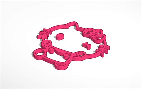 3d Design Hello Kitty Tinkercad