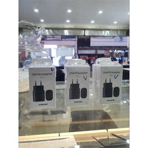 Jual TRAVEL ADAPTER ORI SAMSUNG 25 WATT TANPA KABEL Shopee Indonesia