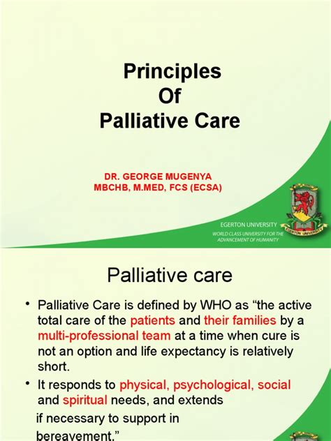 Principles Of Palliative Care Edited Ppc 1 Download Free Pdf