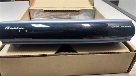 Ata Voip Audiocodes Mp 114 4 Fxs Gateway Sip Mp114 Fxs R 389 00 Em