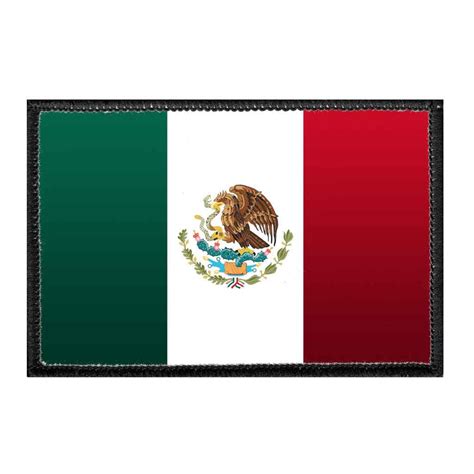 Mexico Flag Color Removable Patch Etsy