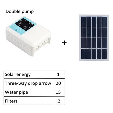 Intelligent Water Pump Solar Garden Automatic Wate Grandado