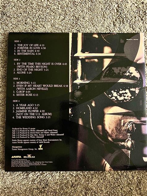 Kenny G Breathless Double Lp Hobbies Toys Music Media Vinyls On Carousell