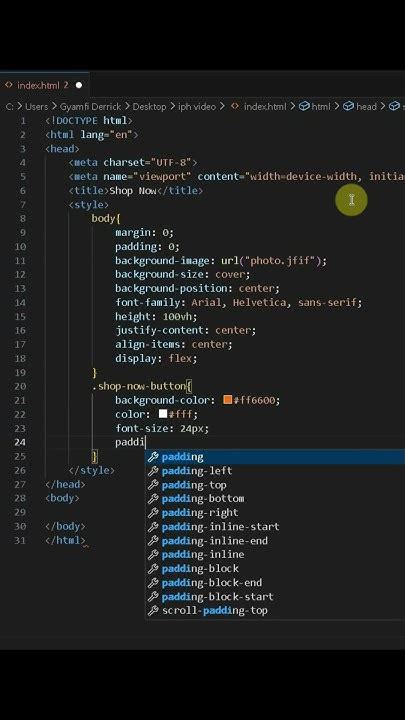 How To Create A Stylish Shop Now Button In Html And Css Lugcode Html Css Htmltutorial Youtube